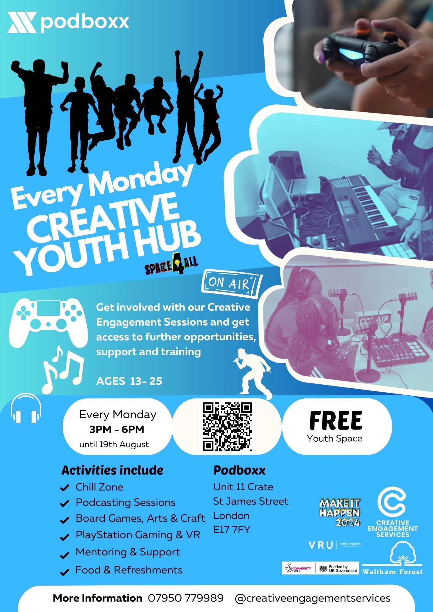 Youth Spaces - Creative Engagement Services